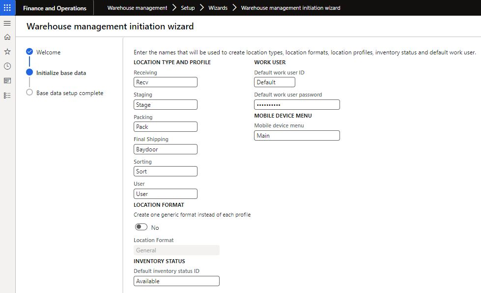 Implementing warehouse management with a wizard in Dynamics ...